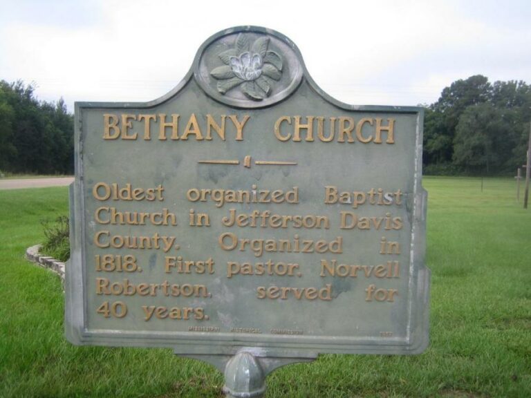 Bethany Church - Jefferson Davis County - Mississippi